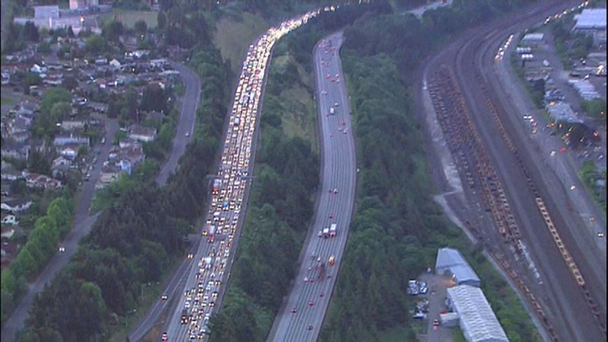 Today in Seattle History: I-5 is completed from Everett to Seattle in 1965