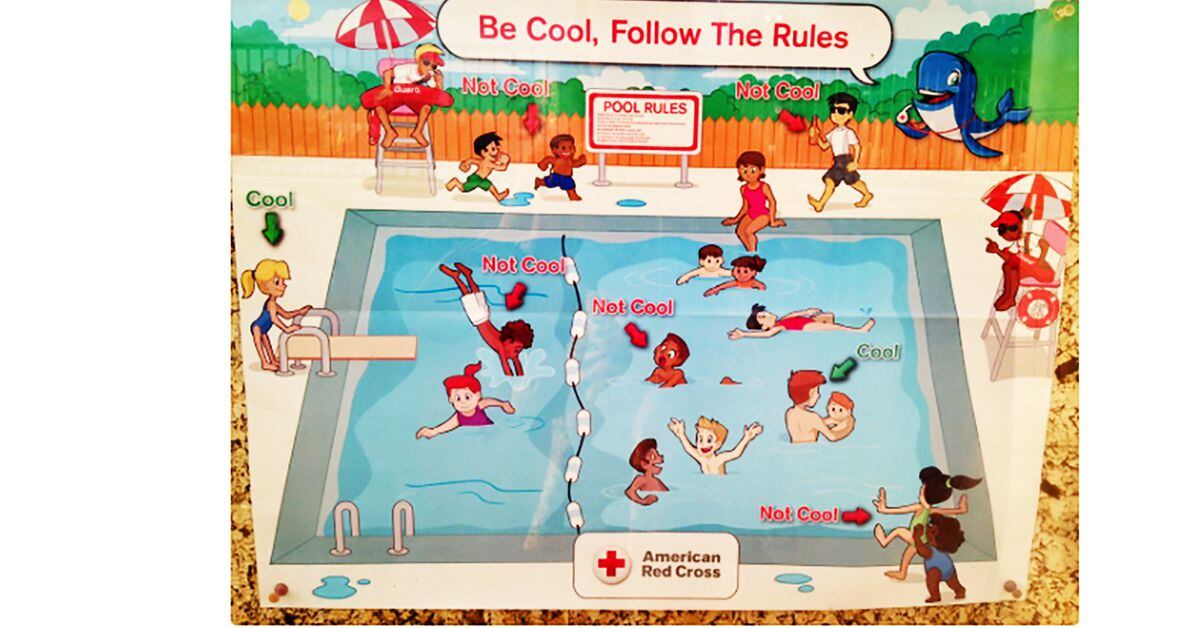 American Red Cross offers apology for 'super racist' pool safety poster