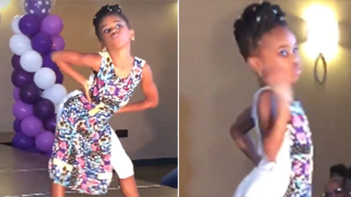 WATCH: This girl is going viral for her sassy runway walk