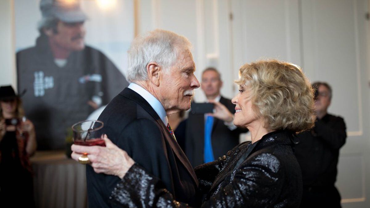 Ted Turner sings at his 80th birthday party, says ‘still working' on world